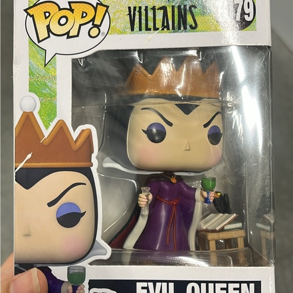 Disney | Other | Disney Villains Evil Queen Figure With Purple Robe ...